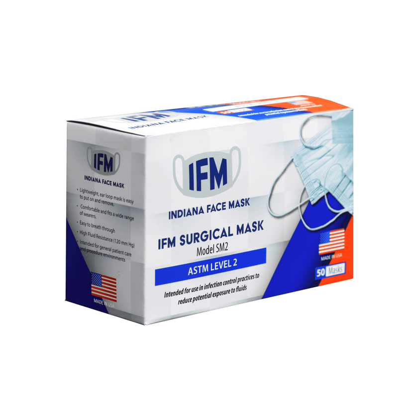 Indiana Face Mask | 100% USA Made | Free Shipping Over $100